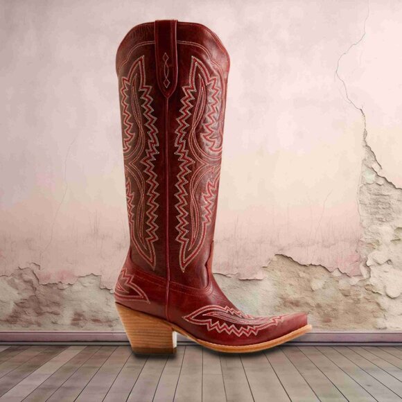 Ariat | Shoes | Ariat Womens Casanova Red Tall Western Boots Size 85 | Poshmark